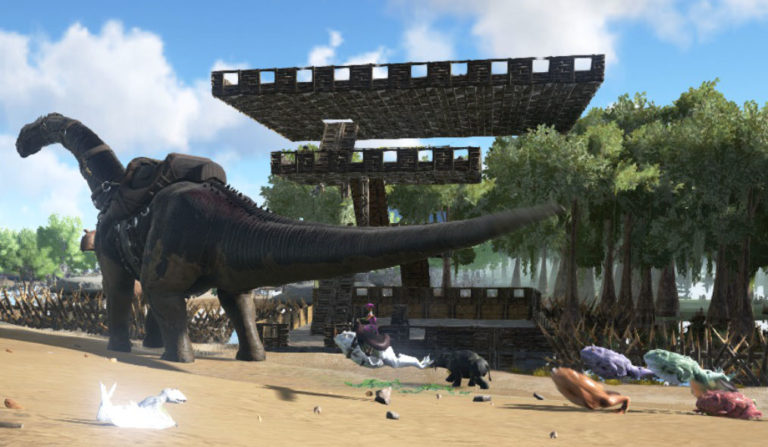 ARK: Survival Evolved Tree Forts and Dinosaurs | Howard Tayler